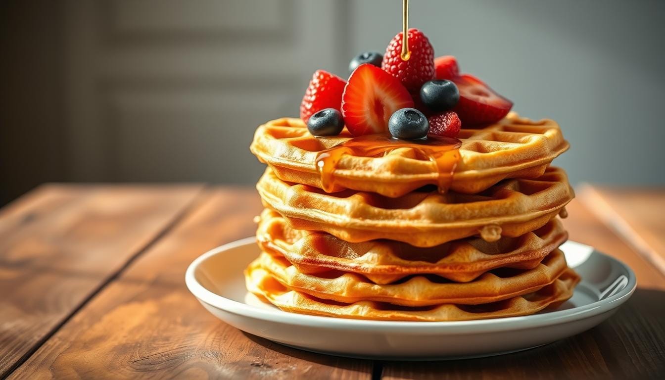 Protein Waffles Recipe – 45g Protein for an Irresistible Bite!